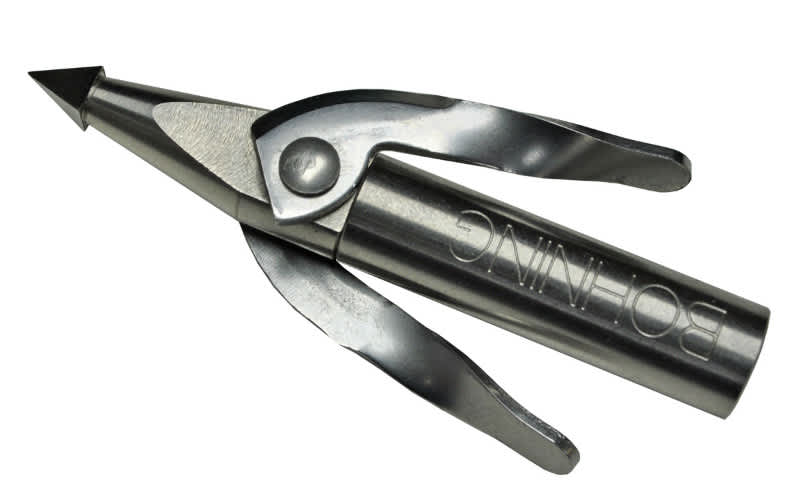 BOHNING RUFF NECK ULTRA FISH POINT MECHANICAL BROADHEAD – Valley firearms